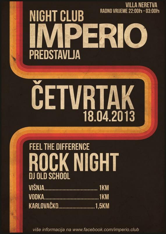 (Ex-Yu) Rock The Night @ Night Club Imperio