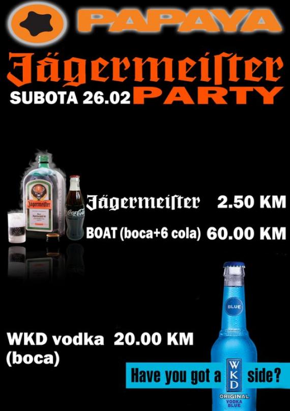 JAGERMEISTER PARTY @ Papaya