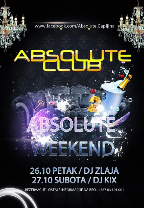 Absolute vikend @ Absolute Club